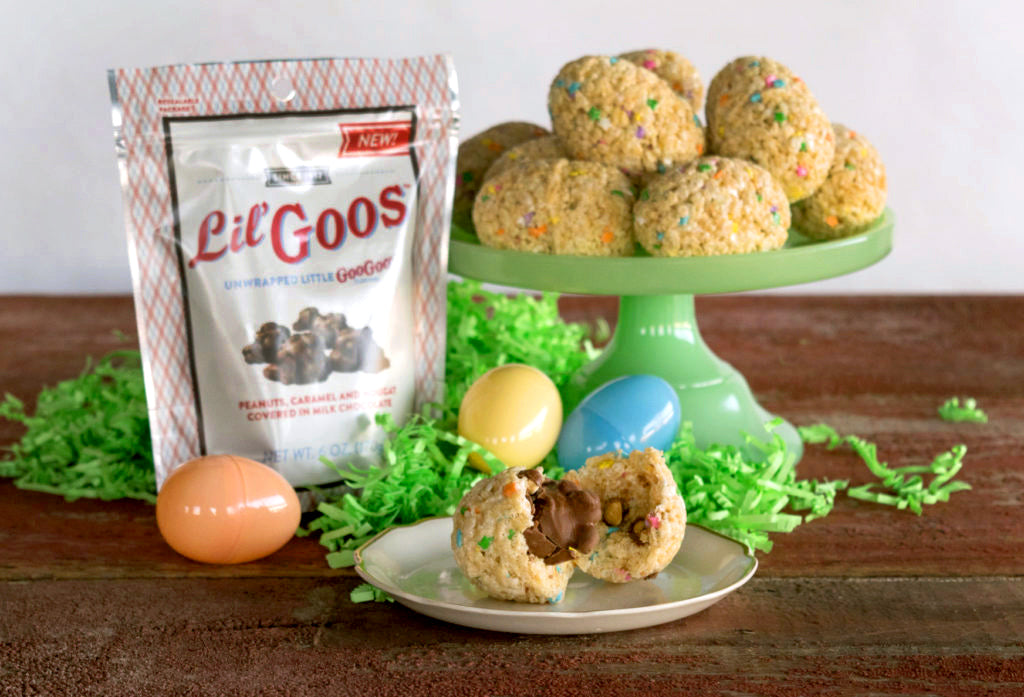 Crispy Rice Surprise Eggs - Goo Goo Cluster