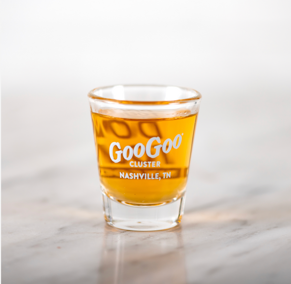 Don't Touch My Goo Goo Shot Glass - Goo Goo Cluster