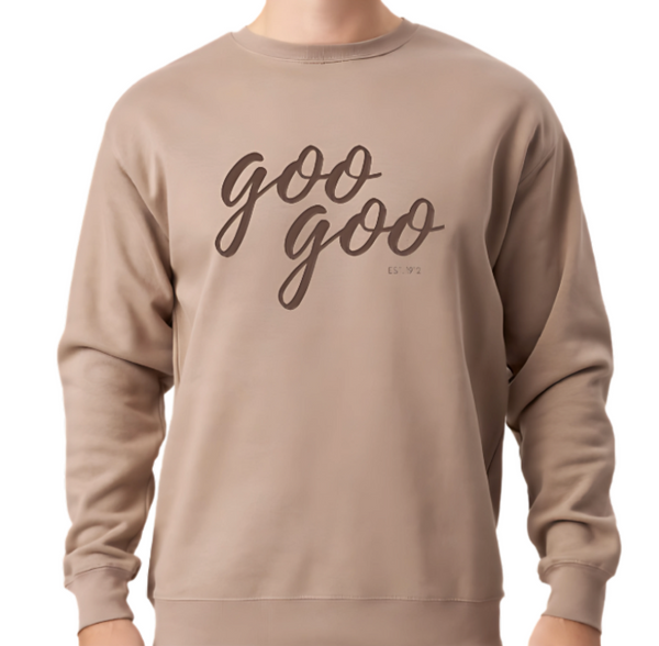 Brown Goo Goo Cluster Crewneck